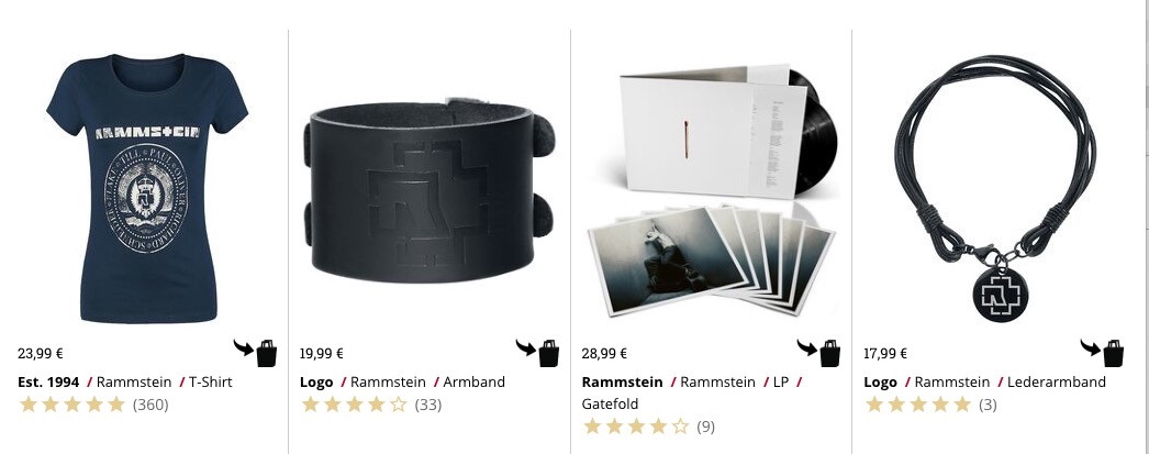 Die besten Merchandising-Shops: EMP, Impericon und die besten ...