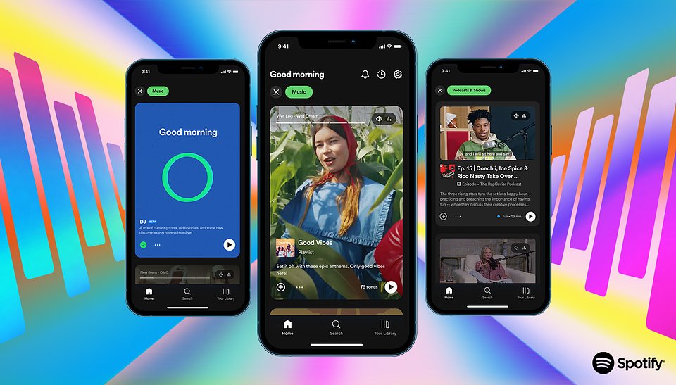 Spotify App Mit Neuen Funktionen TONSPION